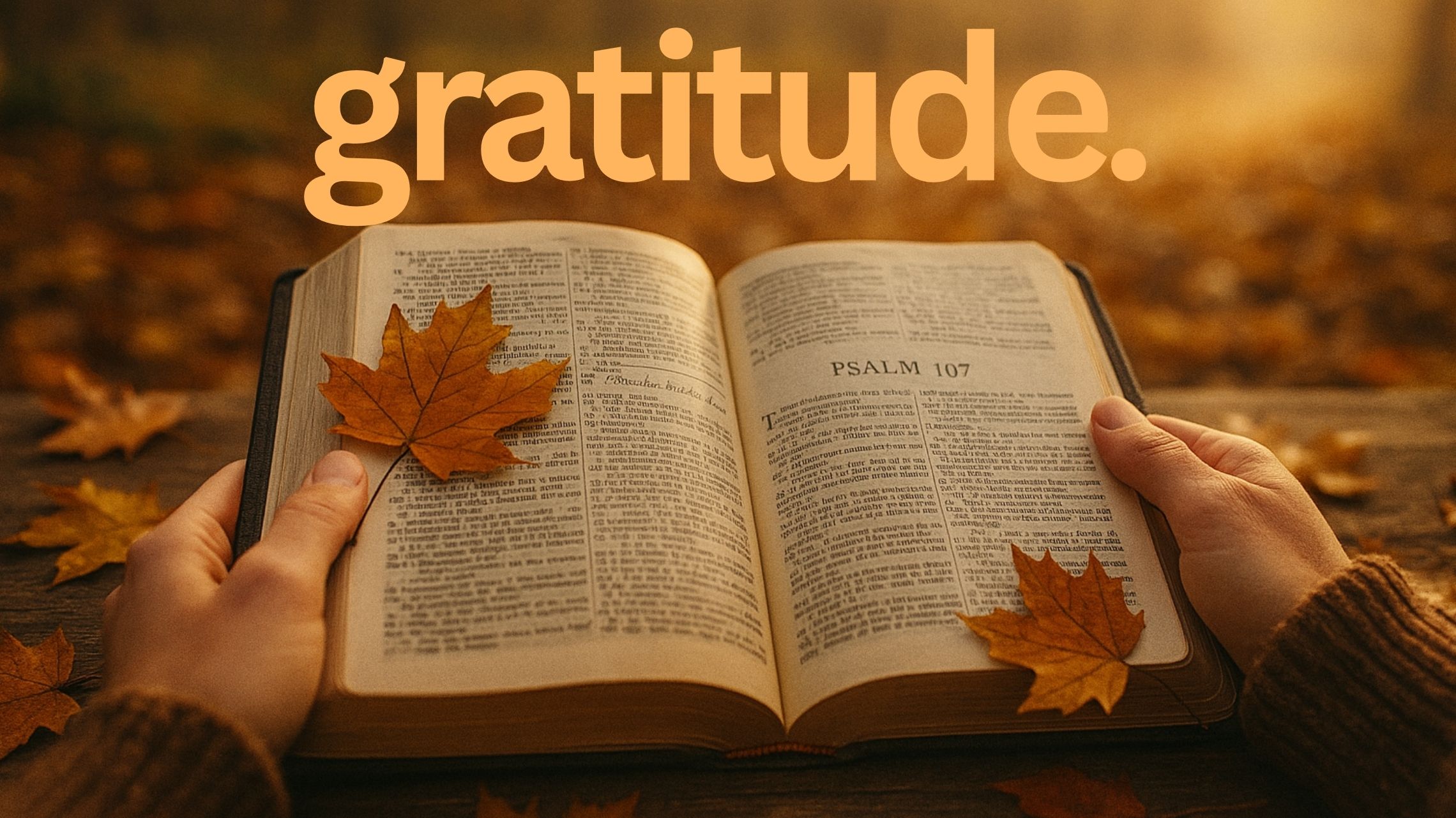 Thanksgiving Day Devotion 2025: Psalm 107 Reflection