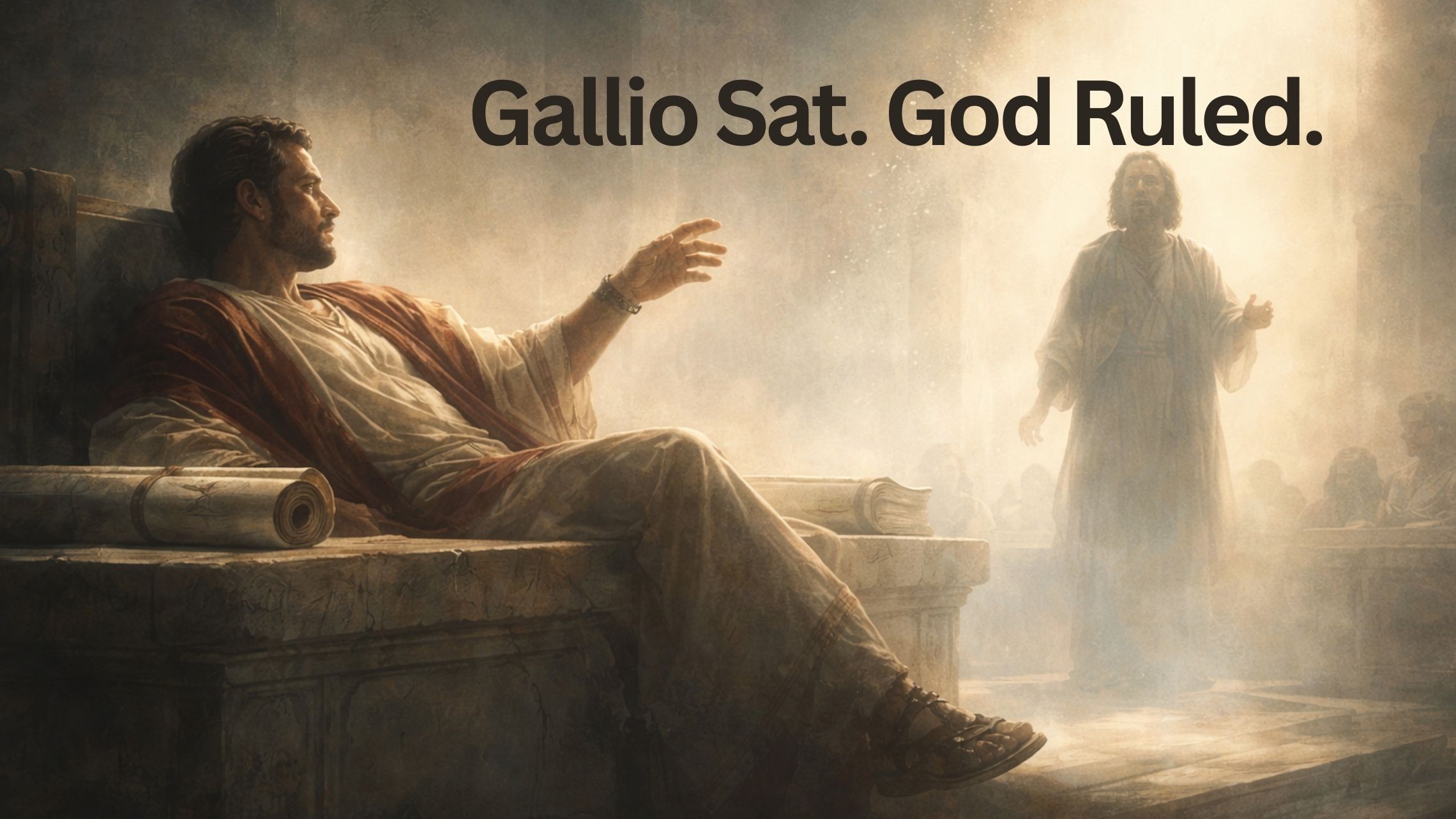 Gallio Sat. God Ruled: When Paul Faced Roman Power