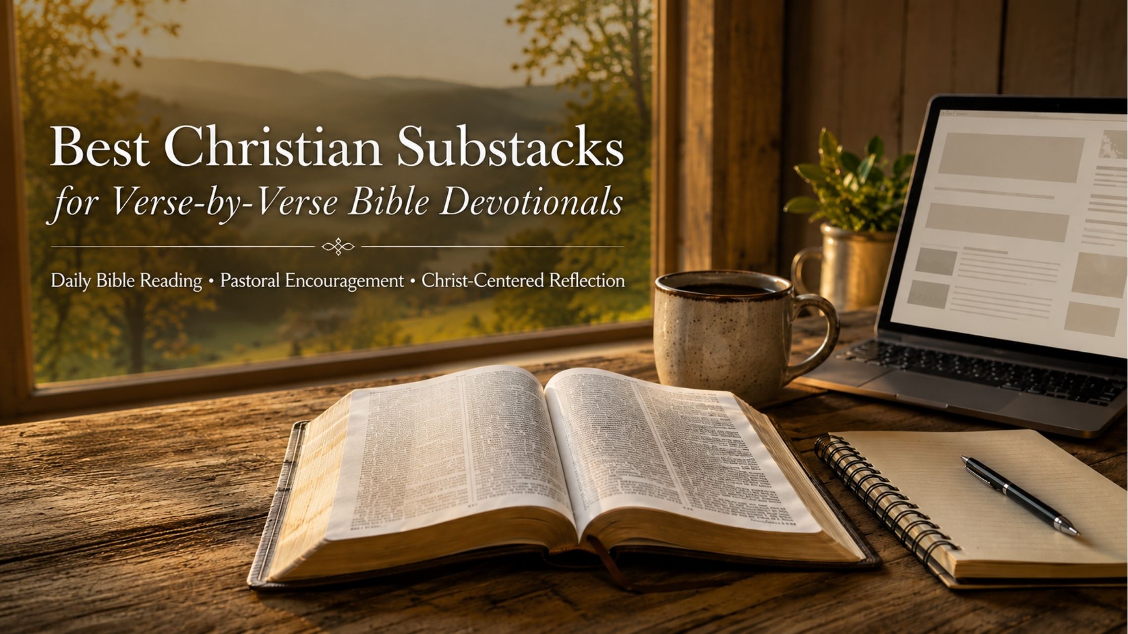 Best Christian Substacks for Verse-by-Verse Bible Devotionals
